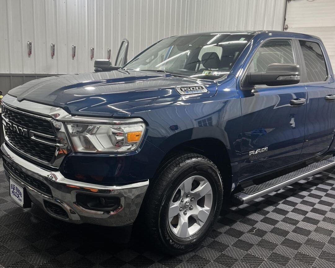 Stunning Blue Ram with System X Pro+ ceramic coating - Mountaintop Auto